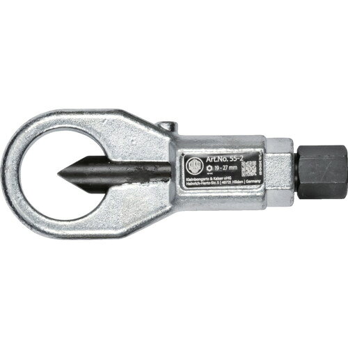 【特長】●800 N/mm2までの引張強度のナットを押し割ることで取り外せます。●ボルトのネジ山を損傷することなくナットを取り外し出来ます。【用途】●錆などで固着したネジと取り外しに。【仕様】●割れるナット二面幅(mm)：19〜27●全幅(...