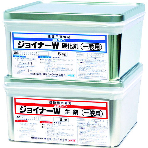 積水　水中硬化型充填目地材エスダインジョイナーW一般用10kgセットJAN：4548211008218メーカー：積水フーラー（株） / ブランド：積水 / 原産国：日本特長●濡れた面でもそのまま接着できます。●水中でも、海水中でも硬化します...
