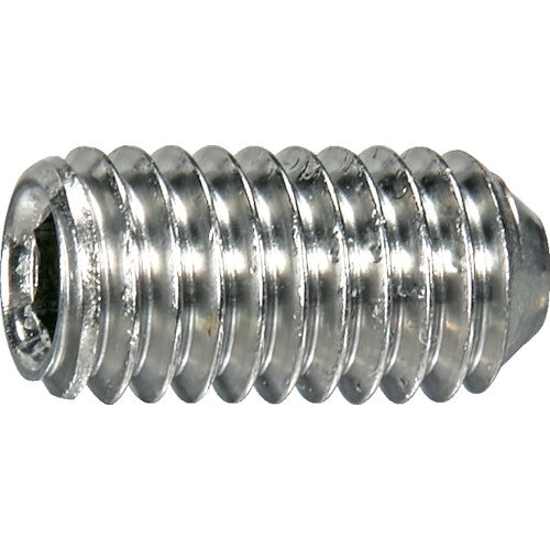TRUSCO　六角穴付止めねじ　くぼみ先　ステンレス　M6×6　20本入JAN：4550414147984メーカー：トラスコ中山（株） / ブランド：TRUSCO / 原産国：日本特長●ステンレス（SUSXM−7）で割れ、欠けが無く磁性をほ...
