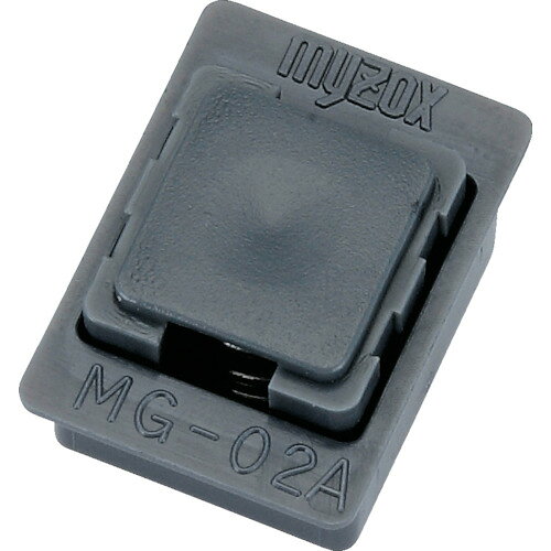 MYZOX　スタッフ部品　角型ボタン　新型＜MG−02A＞ JAN：4938514000178 メーカー：（株）マイゾックス / ブランド：MYZOX / 原産国：日本 特長 ●各段共通のボタンです。 用途 ●アルミスタッフ用ボタン。 仕様...