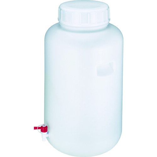 瑞穂　広口瓶コック付100L JAN：4947592902984 メーカー：瑞穂化成工業（株） / ブランド：瑞穂 / 原産国：日本 特長 ●内容液の取り出しに便利なコック付です。（取り外し不可） 仕様 ●容量(ml)：100000●直径(...
