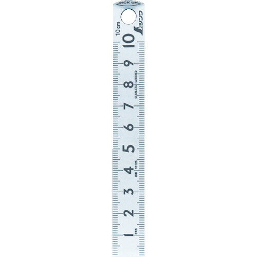 シンワ　ピックアップスケール　100cm JAN：4960910131408 メーカー：シンワ測定（株） / ブランド：シンワ / 原産国：日本 特長 ●スケールの先端を曲げてあるので、つまみやすくなっています。●シルバー加工で表面の反射を...