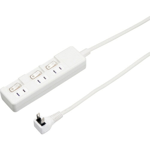 YAZAWA　3個口節電タップ0．3mホワイトJAN：4966307287000メーカー：（株）ヤザワコーポレーション / ブランド：YAZAWA / 原産国：中国特長●個別スイッチ・シャッター充実の安全機能付です。仕様●コンセント数：3個...