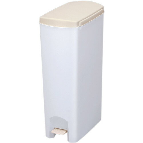 TONBO　セパ　スリムペダル　25　ホワイト JAN：4973221008499 メーカー：新輝合成（株） / ブランド：TONBO / 原産国：日本 特長 ●踏みやすい幅広のペダルを採用し、移動に便利なキャスター付きです。●Ag＋抗菌加...