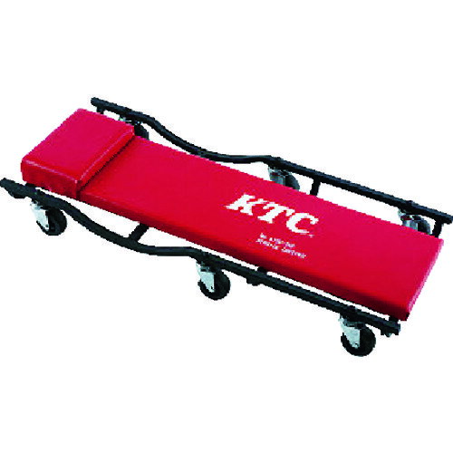 KTC　サービスクリーパー（フラット）　全長1010mm　全幅420mm　全高140mmJAN：4989433755427メーカー：京都機械工具（株） / ブランド：KTC / 原産国：中国特長●肩まわりに干渉しないフレームワークで高密度ク...