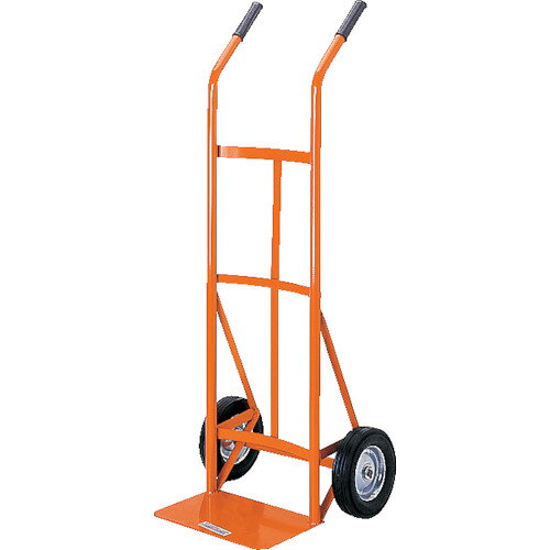 TRUSCO　スチールパイプ製二輪運搬車　H1185　すくい板190X340JAN：4989999682892メーカー：トラスコ中山（株） / ブランド：TRUSCO / 原産国：中国特長●手軽に物の運搬ができ、しかも、狭い場所で簡単に操作...