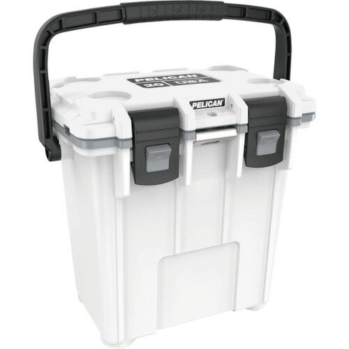 PELICAN　20QT　エリートクーラー　ホワイトXグレー JAN：825494068295 メーカー：PELICAN　PRODUCTS社 / ブランド：PELICAN / 原産国：アメリカ 特長 ●最高クラスの耐久性でタフな環境でも安心...