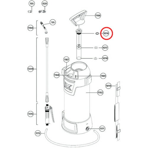 iK　交換用Оリング（METAL、INOX／SST用）JAN：trusco2514286メーカー：ゴイツパー / ブランド：iK / 原産国：スペイン特長●iK噴霧器の交換用部品です。仕様●品名：Oリング●適合機種：83271、83272、...