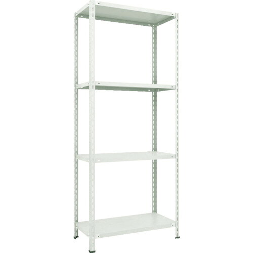 TRUSCO　スチールラック　軽量棚　中棚ボルトレス型1800X600X2100　4段　ネオグレーJAN：trusco7799977メーカー：トラスコ中山（株） / ブランド：TRUSCO / 原産国：日本仕様●間口(mm)：1815●奥行...