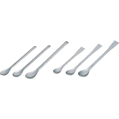 【特長】●あらゆる用途に対策するスプーンです。【仕様】●全長(mm)：165●すくい部幅(mm)：23●ヘラ幅(mm)：7.5●タイプ：ヘラ付き【仕様2】●ヘラ付【材質／仕上】●ステンレス(SUS430)