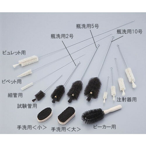 【特長】●ラボラン＝1割増量のお得なパックです。【仕様】●毛幅(mm)：15●毛丈(mm)：75●全長(mm)：450【仕様2】●毛種：ヤギ毛●品名：細管用●入数：1袋(10+1本入)【材質／仕上】●鋼線●毛種：ヤギ毛