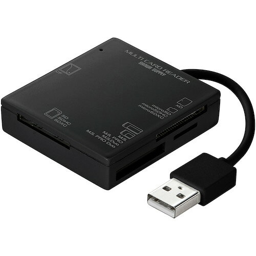 【特長】●ケーブルが裏面に固定できる便利なカードリーダーです。●多くの携帯電話に採用されているmicroSDカードなどの小型メディアが、そのまま使えます。●電源供給とアクセスがわかるLED付きです。●SDXCメモリーカード・microSDX...