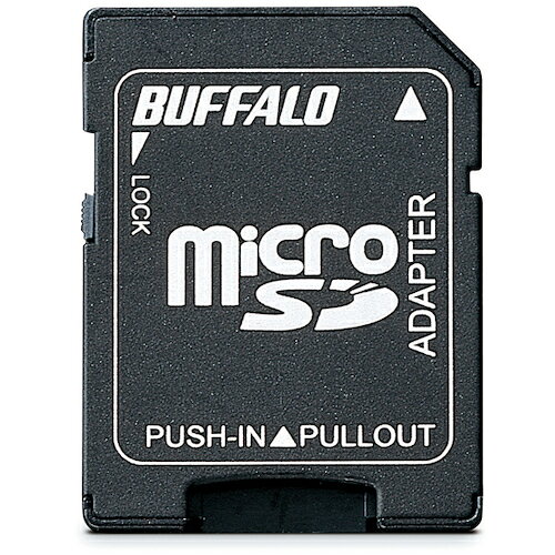 【特長】●挿すだけでmicroSDカードをSDカードとして使用できる ●ライトプロテクトタグ標準搭載 ●RoHS基準値準拠