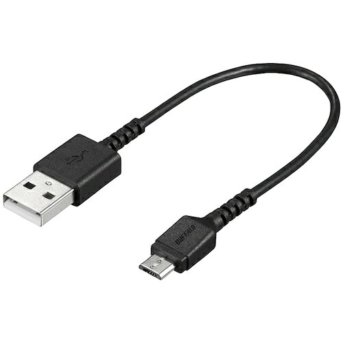 【特長】●スマートフォンの充電・データ転送に対応するUSBケーブル（A to Micro-B） 【仕様】●色：ブラック●長さ(m)：1.0【仕様2】●USB2.0 A to microBラバーブッシュスリムケーブル1.0m