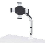 【特長】●iPad・タブレットを任意の位置で設定できるクランプ式アームです。●11〜13インチのiPad、タブレットをデスク上で設置できるアームタイプのスタンドです。●SurfacePro4※や12.9インチiPadProの取付けができます...