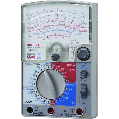 【特長】●直流電流0.12μAレンジ搭載の高感度FET電子テスタです。●0.2〜200MΩまで広範囲の測定が可能です。●CE規格品です。●方形波状パルスP-P値測定可能です。●DCV/DCAはゼロセンターメータ対応です。●正弦波交流40Hz...