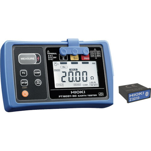 【特長】●設置抵抗計FT6031-50とワイヤレスアダプタZ3210のセット品です。●ワイヤレス化に対応しており、スマホやタブレットに測定値を転送可能です。●作業時間を大幅短縮可能です。●優れた耐ノイズ性能を有しています。●粉塵が中に入らず...