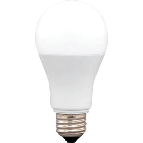 【特長】●トップランナー制度対応、2017年度省エネ法目標基準値達成のLED電球です。【用途】●照明に。【仕様】●明るさ(lm)：1600●光源色：昼白色●外径(mm)：60●全長(mm)：118●消費電力(W)：12.3●口金：E26●定...