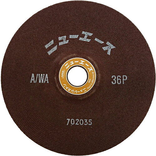 【特長】●研削用オフセットタイプの汎用品です。●広い用途に優れた能力を有する高性能レジノイドオフセット型研削砥石です。【用途】●ステンレス鋼用。●ビード取り、バリ取り。【仕様】●粒度(#)：36●砥材：WA●硬度：P●外径(mm)：180●...