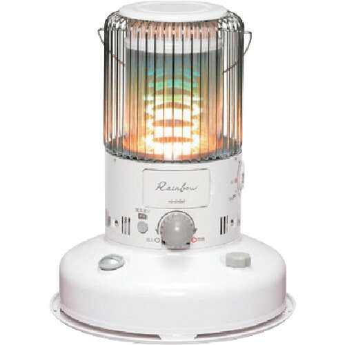 【特長】●電気・電池を全く使わず、手回し発電で点火でき、防災用にも最適な石油ストーブです。●燃焼時、特殊コーティングのガラスにより炎の輪が7色に輝き約40W相当の明るさになります。（白熱球相当）【用途】●防災用の備蓄に、現場の空調管理に【仕...