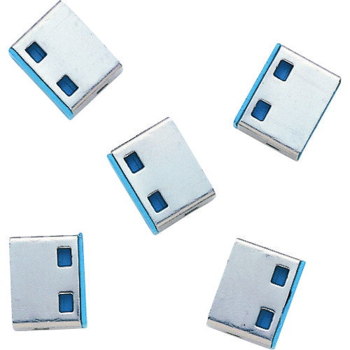 【特長】●SL-46-BL専用のオプションです。●取付け部品5個入りです。【仕様】●ストッパー数：5【仕様2】●色：ブルー（取付け部品）●セット内容：取付け部品×5個