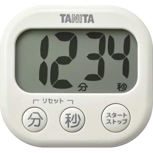 【特長】●使いやすさにこだわりぬいた「でか見えタイマー」が安心の抗菌加工になりました。● 本体背面にはストラップ穴とマグネット、立てられるスタンドが付いているので様々な設置方法で使用可能です。●＊「でか見え」は株式会社タニタの日本国での登録...
