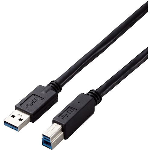 【特長】●UL規格に対応し、部材固定とともに長期供給を実現したUSB3.0-A - USB3.0-Bケーブルです。【用途】●周辺機器の接続に。【仕様】●色：ブラック●長さ(m)：.30●インターフェース：USB3.0●コネクタ形状：USB3...
