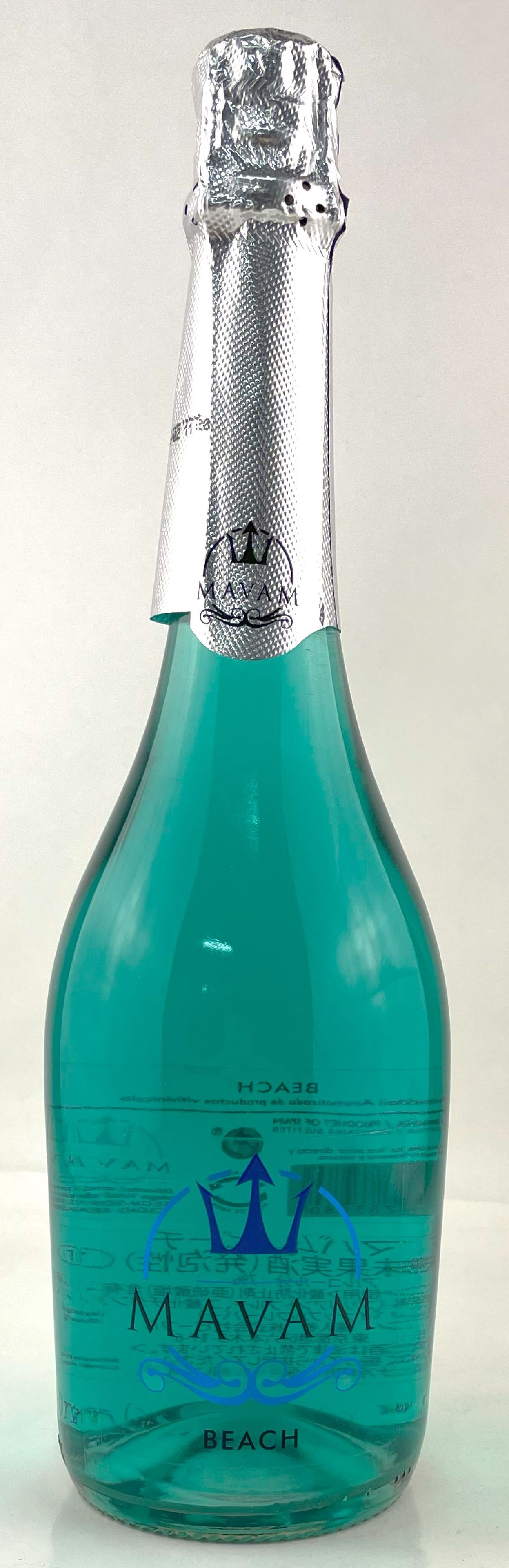 この夏人気ナンバーワン間違いなし！「マバム　ビーチ」！その名も「マバム ビーチ」！商品名は「ビーチ」だし、 色は「青」だし、味は「パイナップル」だし...夏と言ったら、「マバム　ビーチ」で決まり！ボトルをよ〜く振ると、鮮やかなブルーがターコ...