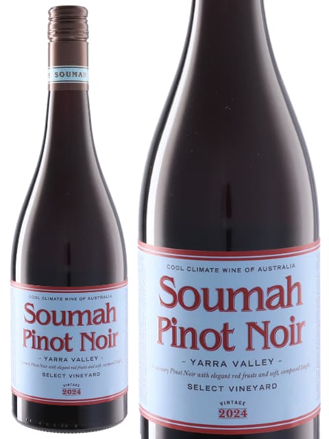 【商品名】ソウマ ピノ ノワール ディ ソウマ Soumah Pinot Noir d'Soumah タイプ赤ワイン生産地オーストラリア / ビクトリア州生産者ソウマ 【Soumah】生産年2024年容量750ml品種ピノ・ノワール100%...