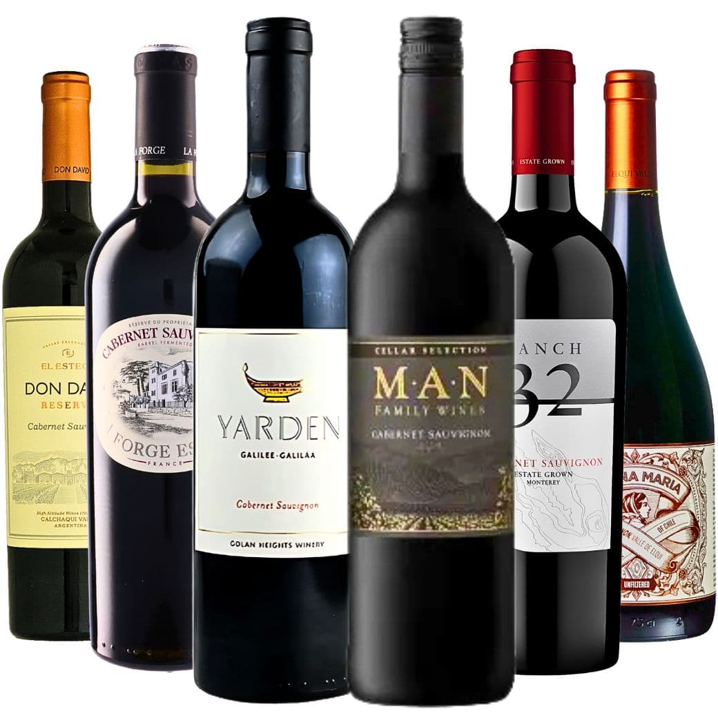 【商品名】《送料無料》濃厚フルボディ！世界のカベルネ ソーヴィニヨン飲み比べ6本セット タイプワインセット生産地イスラエル / アメリカ・カリフォルニア / チリ / 南アフリカ / アルゼンチン / フランス世界で広く栽培されている、赤ワ...