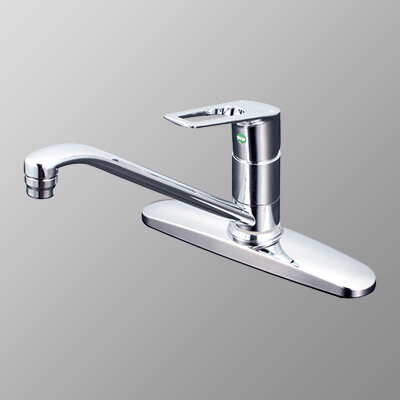 【KM5091TECHS】 KVK シングル混合栓（eレバー）撥水 キッチン用水栓 台付2穴シングルレバー 【純正品】ご不在時の商品配達のご連絡のため、電話番号はなるべく携帯電話の番号を入力してください。