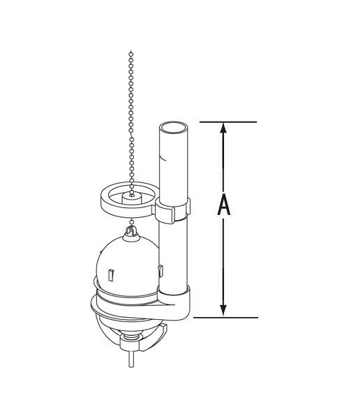 対応タンクNC-99PA寸法＝183INAX　排水弁　サイホン　タンク金具　内部金具　フロート弁ご不在時の商品配達のご連絡のため、電話番号はなるべく携帯電話の番号を入力してください。
