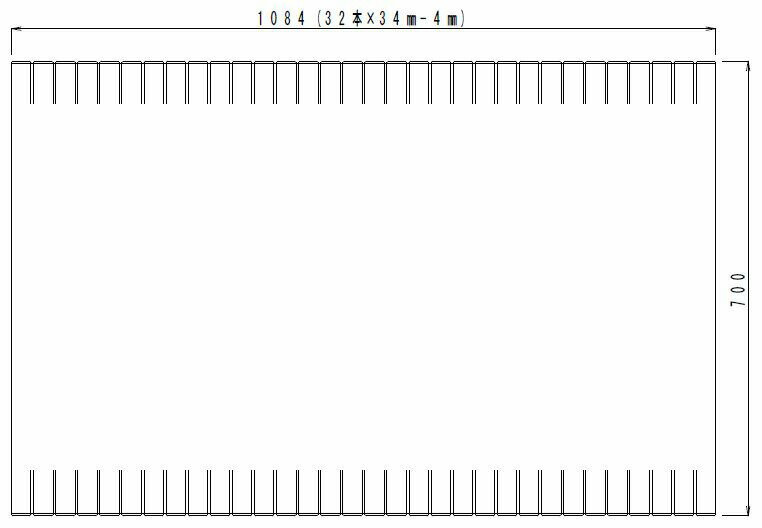 パナソニック Panasonic【RL91043ED】 Eバリア1216用巻きフタ バスルーム 【純正品】【サイズ】1084mm×700mm（リブ数32本）※RL91043EC の後継品です。※キャンセル・返品不可商品受注生産商品の為、お届...