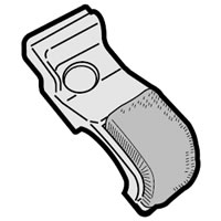 【2171102520】 シャープ SHARP ブラシカバー(右) 掃除機 別売オプション品 【純正品】【適合本体品番】EC-AX1、EC-VX2ご不在時の商品配達のご連絡のため、電話番号はなるべく携帯電話の番号を入力してください。