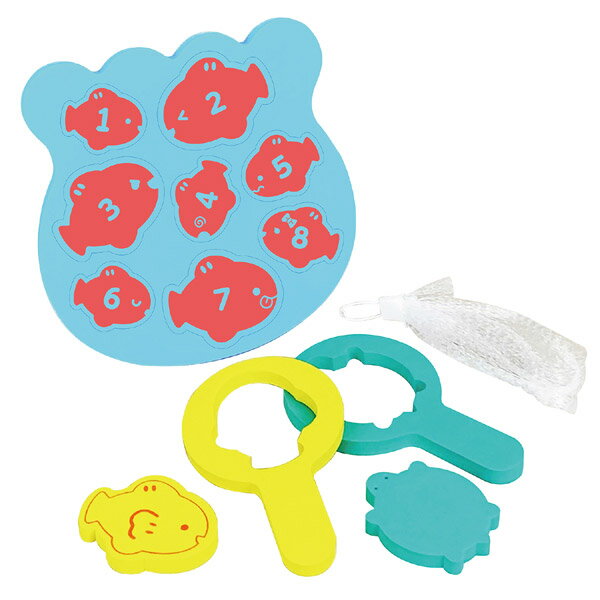 プカプカ浮かぶEVAの金魚すくい！品番：7297商品サイズ：本体：170×170×10mmセット内容：収納用ネット、EVA魚、ポイ2つ材質：EVA重量：46g製造国：中国※商品の仕様の変更がある場合がございます。予めご了承くださいませ。※画...