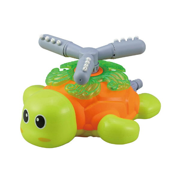 回転しながら水を噴き出す！ 品番：9446商品サイズ：210×250×120mm（内径15mmまでのホースに対応）セット内容：本体×1材質：ABS重量：270g製造国：中国※商品の仕様の変更がある場合がございます。予めご了承くださいませ。※...