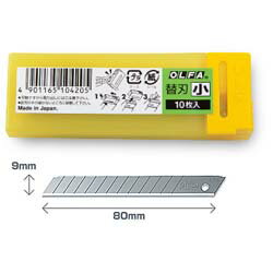 ●規格：替刃(小)●材質：炭素工具鋼●適合品番：188BS,154K,2BS,3B-1S,198B,8B,142BB,142BW,142BY,166BY-S,166BC-C,166BC-B,191B,DA-1 208B LTD-01 LTD...