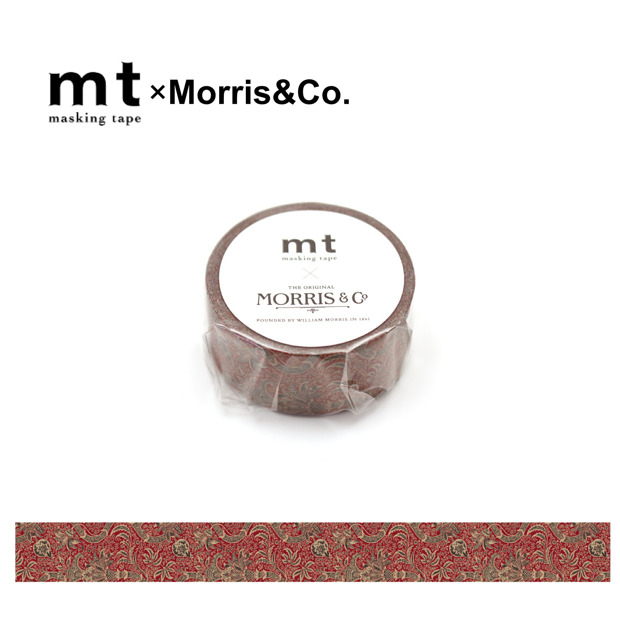 商品説明 mt×Morris&co.　 世界で活躍するアーティストたちとのコラボレーション! 英国の美しきデザインmt×ウィリアム・モリス 【イメージ画像】 ※メーカー取り寄せ商品も為ご注文後にメーカーへ発注いたします。 その為メーカー欠品...