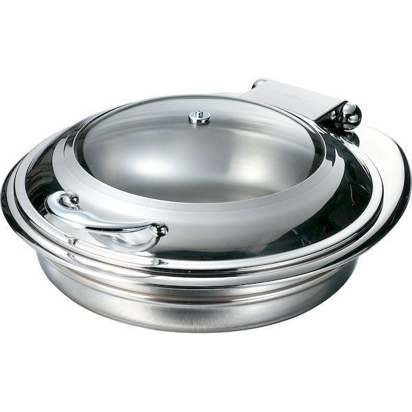 【商品説明】●サイズ：幅440×奥行き520×高さ180mm　内径355×深さ65mm●容量：5.8L●重量5.32kg●材質：ステンレススチール