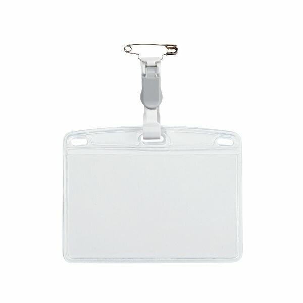 ●シーンを選ばず使用できるタッグ名札です。取付・取外しが簡単で外れにくいフック式クリップです。名札用ケースは出し入れしやすいチャック無しです。●両用プラクリップ●入数：10枚●クリップ：再生POM/ケース：再生ポリオレフィン●中紙サイズ：W...