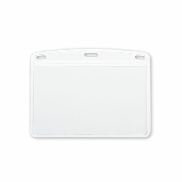 ●耐久性と軽量を実現したPET製名札ケースです。●入数：10枚●ケース：再生PET●中紙サイズ：W90XH55mm