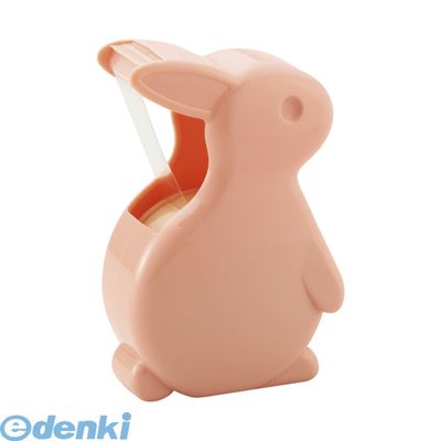 &nbsp;ニチバン&nbsp;0120-37-7218■うさぎをモチーフにした、パステルカラーのテープカッター。子どもでも使いやすい、丸みのある手のひらサイズ。縦置きで自立するので、デスクにも置きやすいタイプ。プラスチック刃を採用、両サイ...