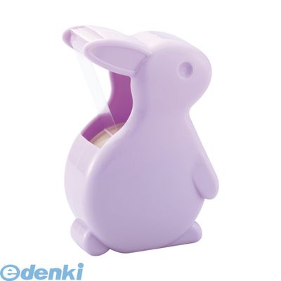 &nbsp;ニチバン&nbsp;0120-37-7218■うさぎをモチーフにした、パステルカラーのテープカッター。子どもでも使いやすい、丸みのある手のひらサイズ。縦置きで自立するので、デスクにも置きやすいタイプ。プラスチック刃を採用、両サイ...
