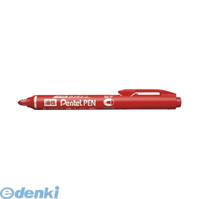 &nbsp;ぺんてる&nbsp;0120-12-8133■押すだけで、サッとすばやくマーキング。キャップ不要のノック式。■線幅：0．9mm■長：134mm■インク種類：油性染料■材質：再生素材使用