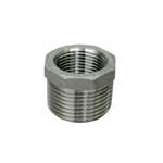 イノック 304B80AX50A ブッシング【仕様】●呼び径(A):80×50●呼び径(B):3×2●L(mm):95●H(mm):44●L部は1/2B迄6角、3/4〜2B迄8角、2 1/2B以上10角【質量】925 g【材質仕上】●ステン...