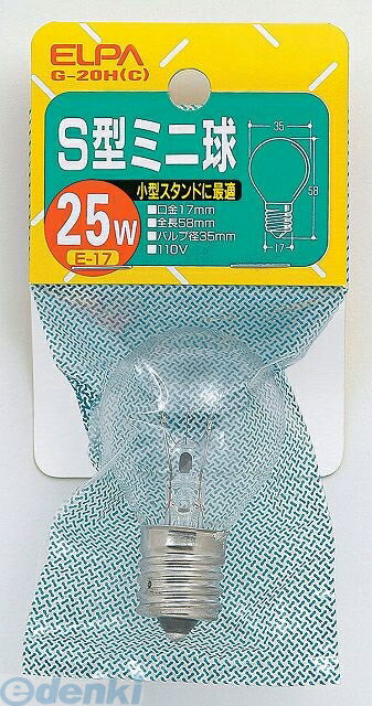 &nbsp; 朝日電器 &nbsp; 042-473-0159 【商品説明】【仕様】●定格：　・電圧　110V　・消費電力 25W　・寿命：約1,000時間●本体サイズ：　・全長：58mm　・バルブ径：35mm　・口金：E17●入数：1個●...
