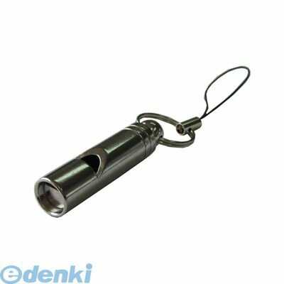 ●カタチは小さくても高音量で危険な熊を威嚇します。ストラップ付きで、携帯電話などに装着できます。●ホイッスルサイズ：全長約44mm●ストラップ付き●サイズ：全長44mm●カラー：クロームメッキ●材質：真鍮（クロームメッキ）、他