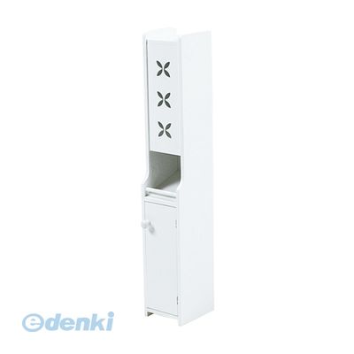 【商品説明】●省スペースでもペーパーロールやお掃除ブラシなどを清潔スッキリ収納。●商品サイズ（外寸）：(約)幅15.5×奥行20.5×高さ93cm【内寸及び補足説明】● 扉内内寸:(約)幅12×奥行17×高さ42cm【成分材質】主材:MDF