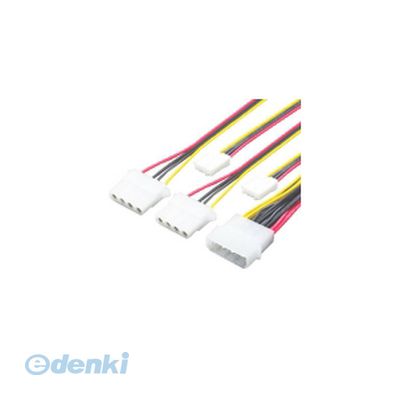 【商品説明】4pin電源→4分岐(大2/小2)