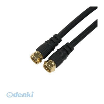 【商品説明】●ケーブル規格:S-4C-FB●インピーダンス:75ohm●ケーブル長:3m/ネジ式+ネジ式/ブラック